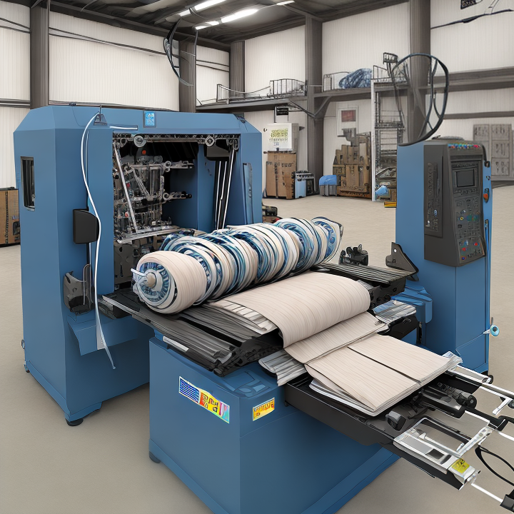 orbital stretch wrap machine made from China