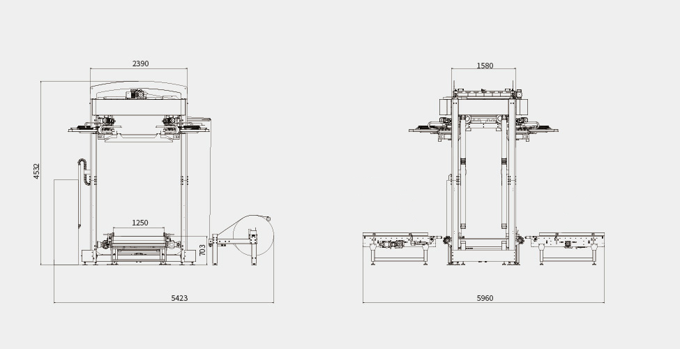 Full-automatic Stretch Hood Machine
